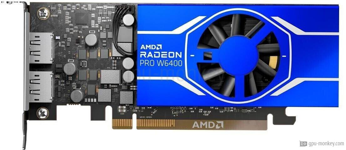 AMD Radeon Pro W6400 vs EVGA GeForce GTX 1660 XC OC