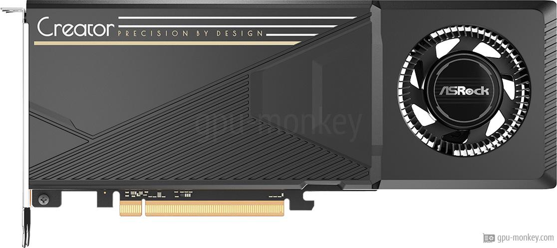 GALAX GeForce RTX 3080 HOF LHR vs ASRock Intel Arc Pro B60 Creator 24GB