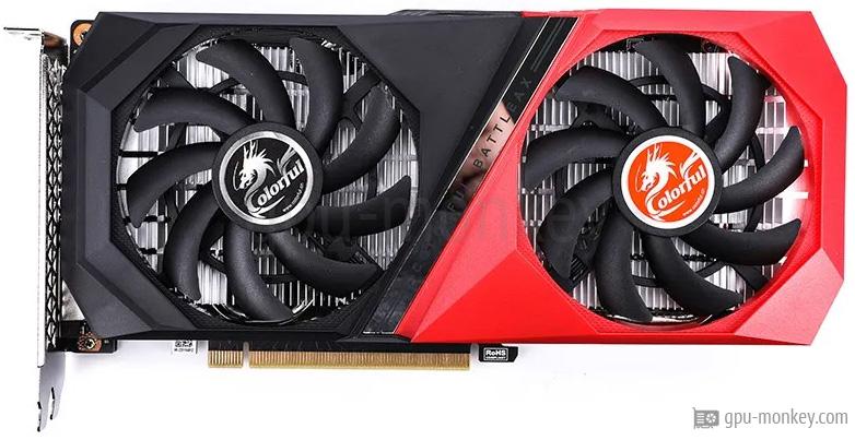 Colorful GeForce RTX 3050 NB DUO V2-V Benchmark and Specs