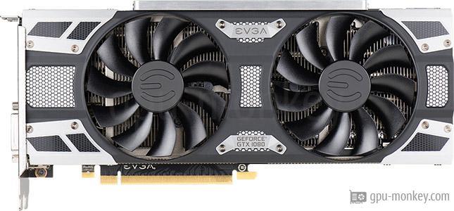 EVGA GeForce GTX 1080 SC GAMING ACX+LED Benchmark and Specs