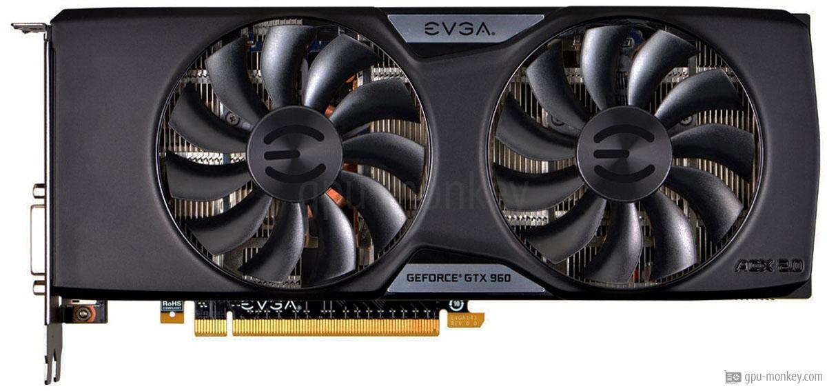 EVGA GeForce GTX 960 Gaming ACX 2.0+ 4GB vs Palit GeForce RTX 5060 Dual