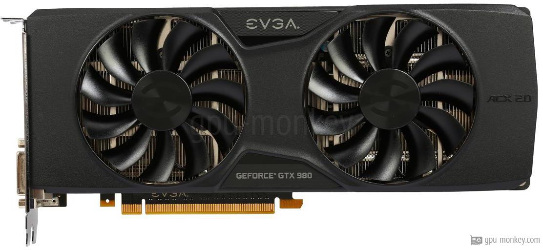EVGA GeForce GTX 980 FTW GAMING ACX 2.0 Benchmark and Specs