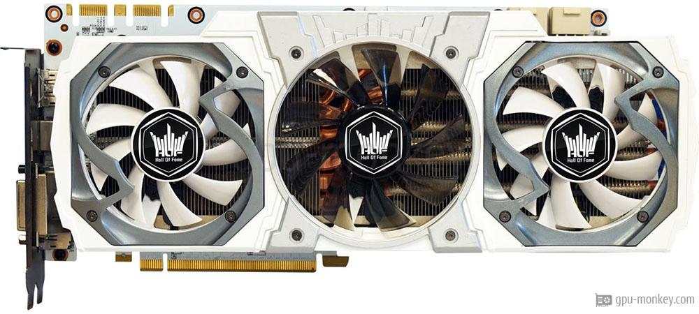 GALAX GeForce GTX 970 HOF vs Colorful GeForce GTX 1050 Ti NE 4G-V