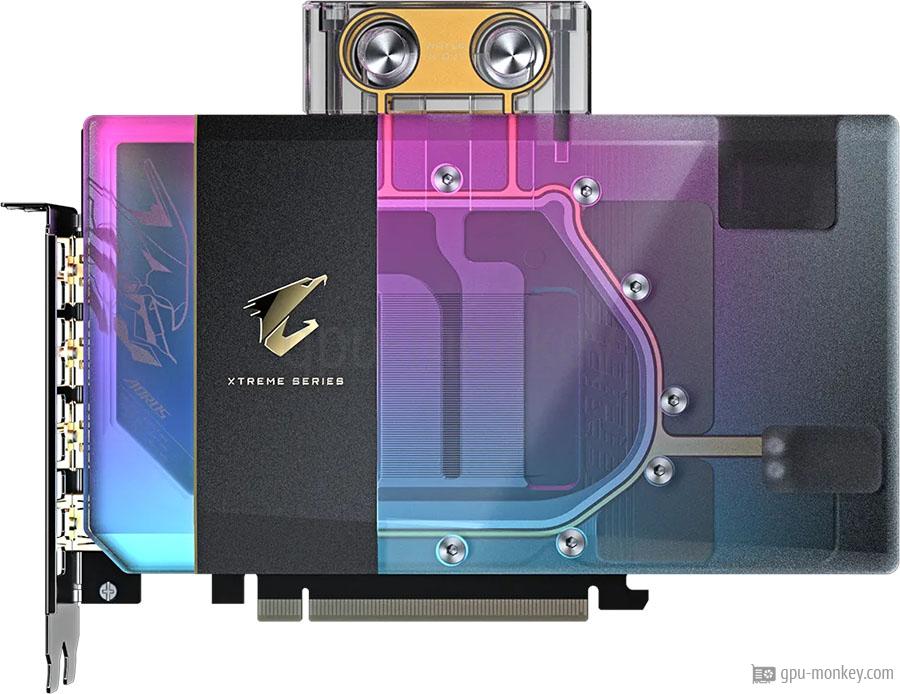 GIGABYTE AORUS GeForce RTX 5080 XTREME WATERFORCE WB FP32 ...