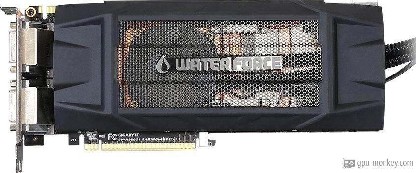 GIGABYTE GeForce GTX 980 WATERFORCE GAMING Benchmark and Specs