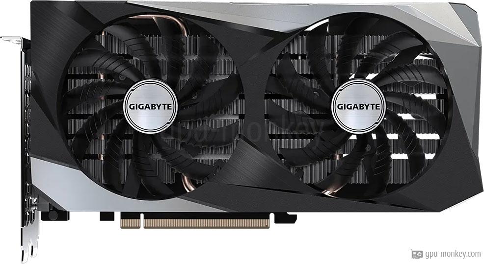GIGABYTE GeForce RTX 3050 Windforce OC 8G Benchmark and Specs