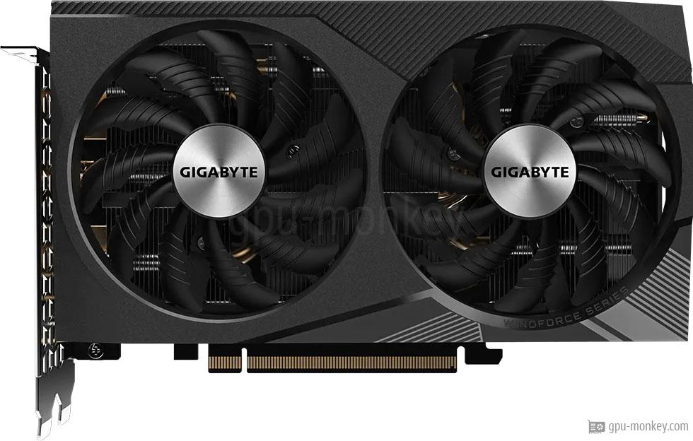 GIGABYTE GeForce RTX 3060 Ti WINDFORCE OC 8G (rev. 2.0) LHR vs AMD ...