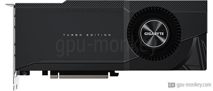 GIGABYTE GeForce RTX 3080 TURBO 10G Benchmark and Specs