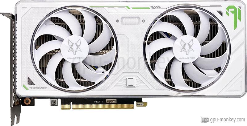 Manli GeForce RTX 4060 Ti 16GB Polar Fox Twin Shadow of the Tomb Raider