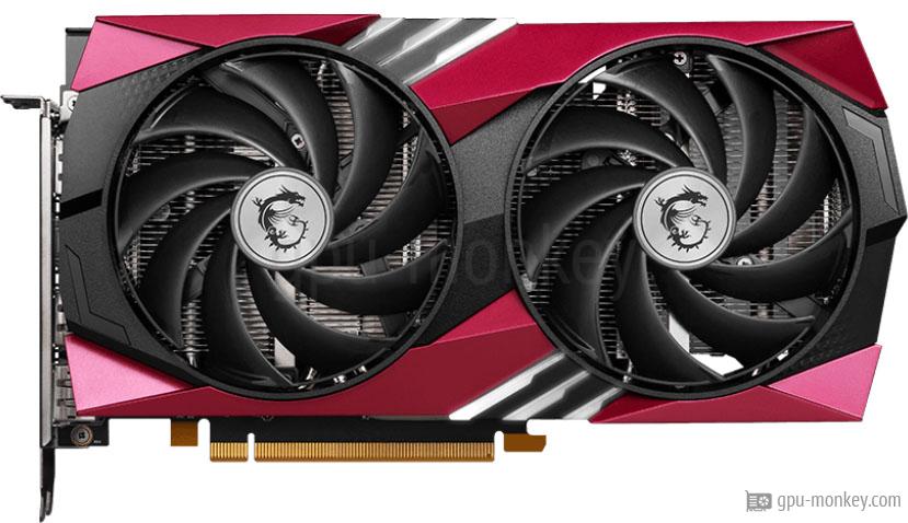 MSI GeForce RTX 4060 GAMING X 8G MLG vs MSI Radeon RX 580 8G