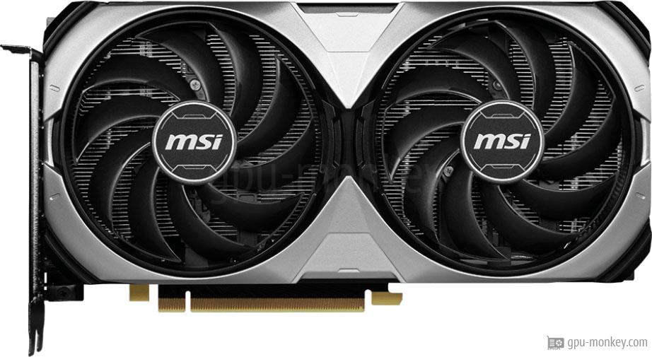 MSI GeForce RTX 4070 VENTUS 2X 12G OC Benchmark and Specs