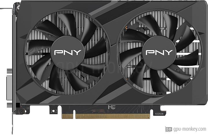 ASUS Dual Radeon RX 6600 V3 vs PNY GeForce RTX 3050 6GB VERTO Dual Fan