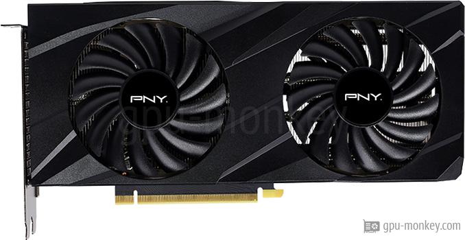 PNY GeForce RTX 3060 Ti Verto Dual Fan LHR vs AMD Radeon RX 6600