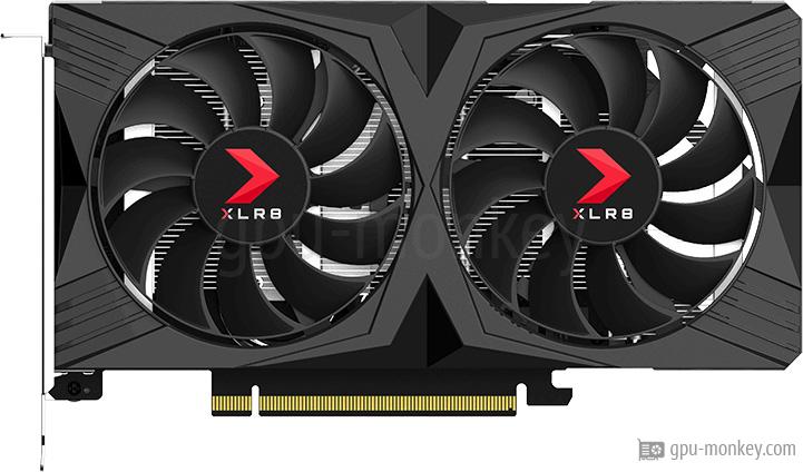 PNY GeForce RTX 4060 8GB XLR8 Gaming VERTO Overclocked Dual Fan ...