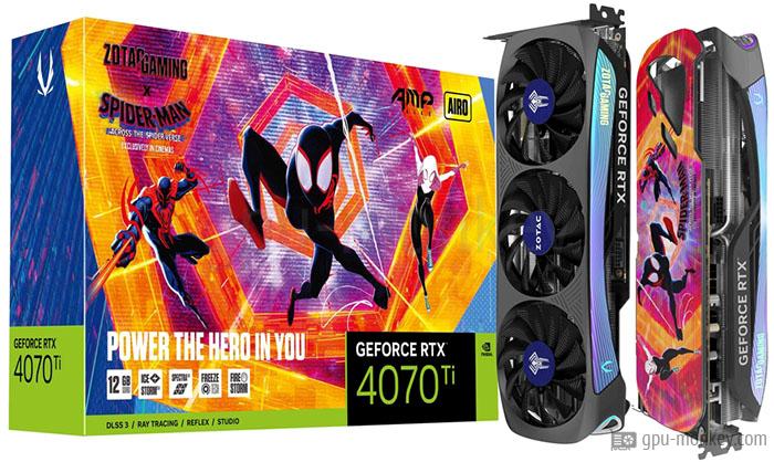 MSI GeForce RTX 5070 TI VENTUS 3X vs ZOTAC GAMING GeForce RTX 4070 Ti AMP AIRO SPIDER-MAN ...